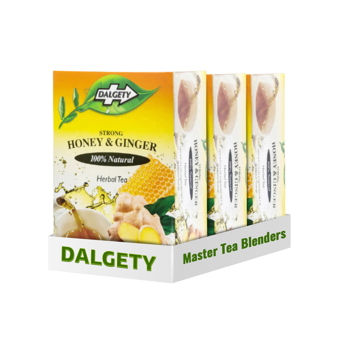 Dalgety Honey & Ginger Herbal Infusion (carton 72g) – Dalgety Teas