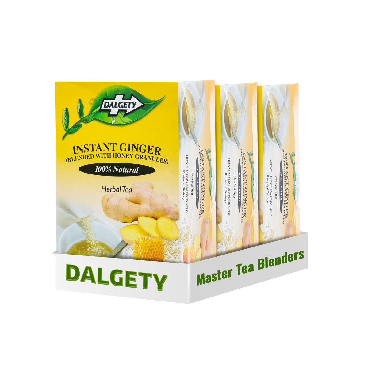 Dalgety Instant Ginger Herbal Infusion (carton 126g) – Dalgety Teas