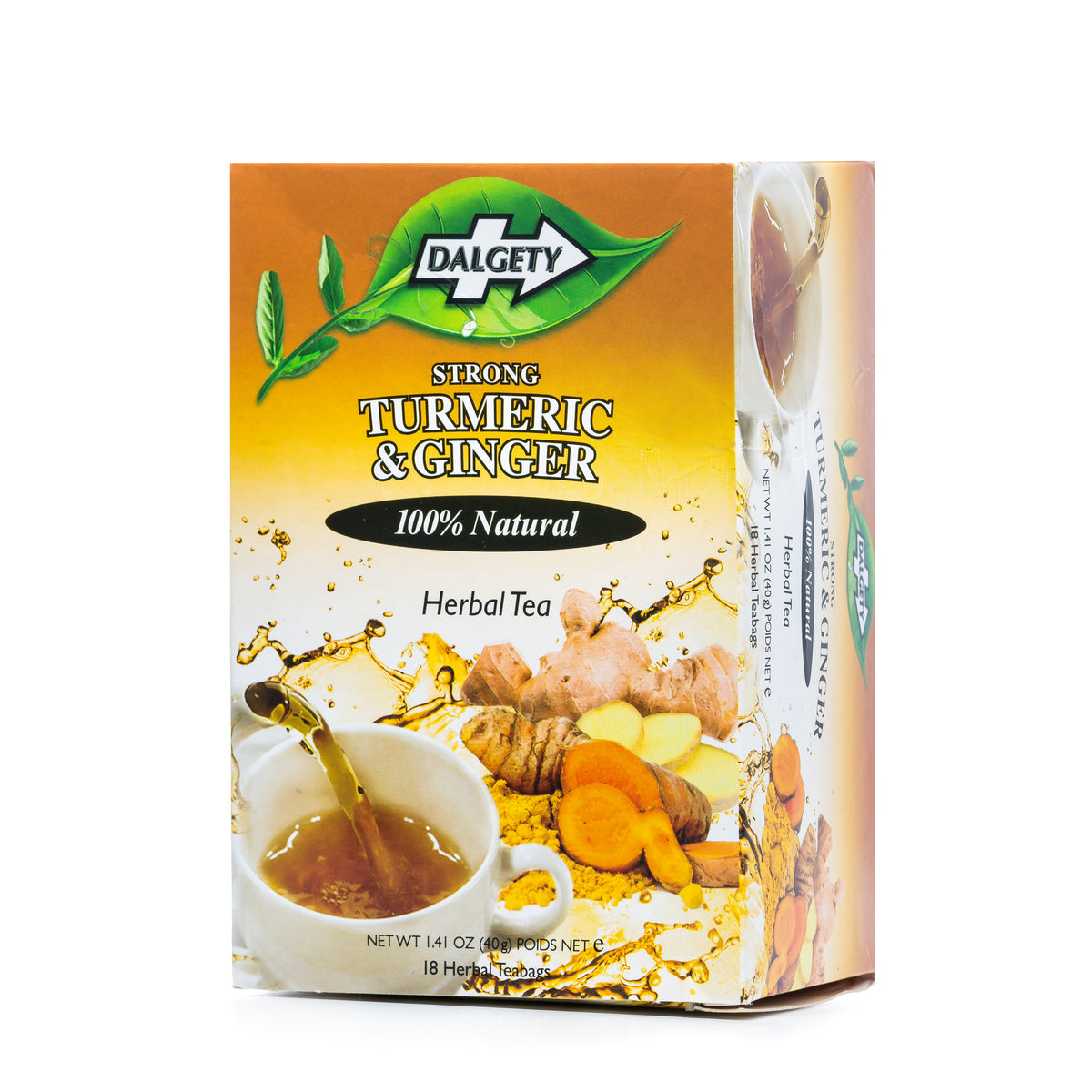 Dalgety Turmeric & Ginger Herbal Infusion (carton 40g) – Dalgety Teas
